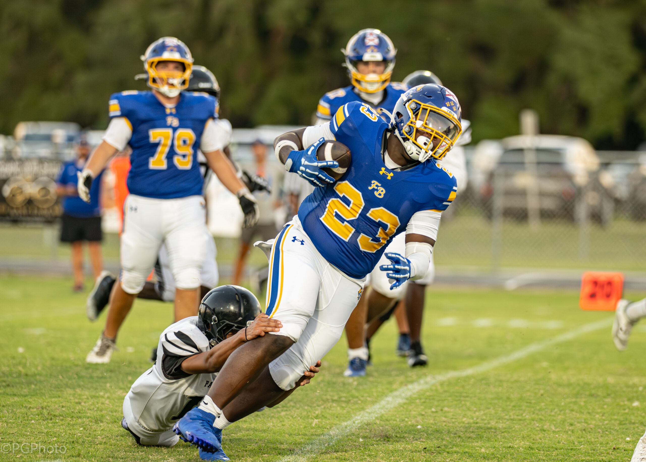 Pirates roll to 4-0 with 56-6 win - Nassau NewsLine